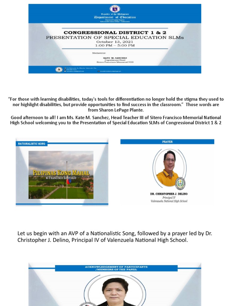 SPED Presentation Script | PDF | Applied Psychology | Behavior Modification