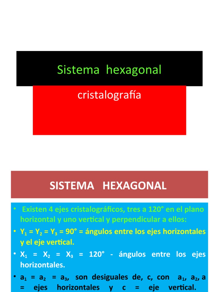 Sistema Hexagonal | PDF