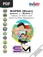 MAPEH 4. Lesson 1 - Notes and Rest | PDF