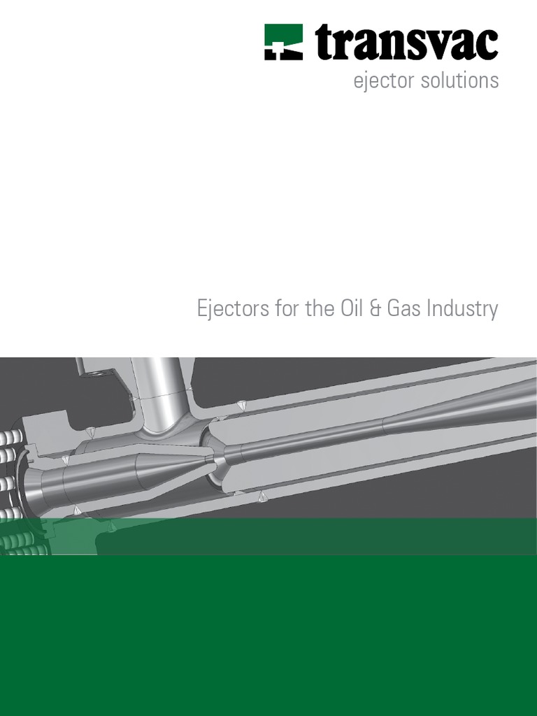 Transvac Ejectors Oil Gas Solutions Small | PDF | Jet Engine | Pump