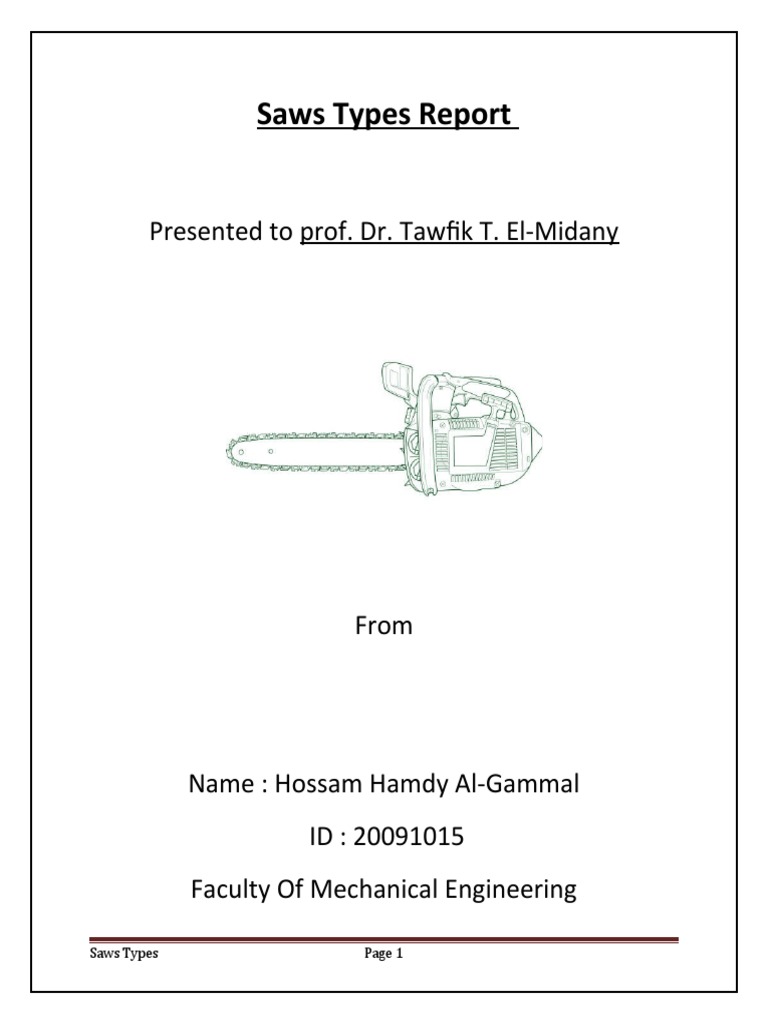 Types of Saws: Hacksaw & Bandsaw Guide | PDF | Metalworking | Cutting