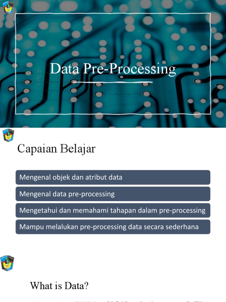 3 Data Pre Processing | PDF