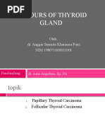 CAP Protocol-2016 Thyroid - Highlighted | PDF | Neck | Carcinoma