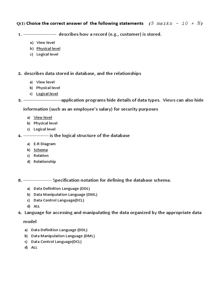 Review Midterm 1 | PDF | Databases | Database Schema