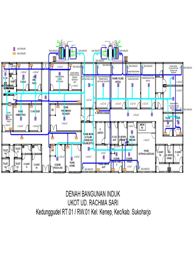 Denah Tata Udara Ukot Ud - Rachma Sari-Model | PDF