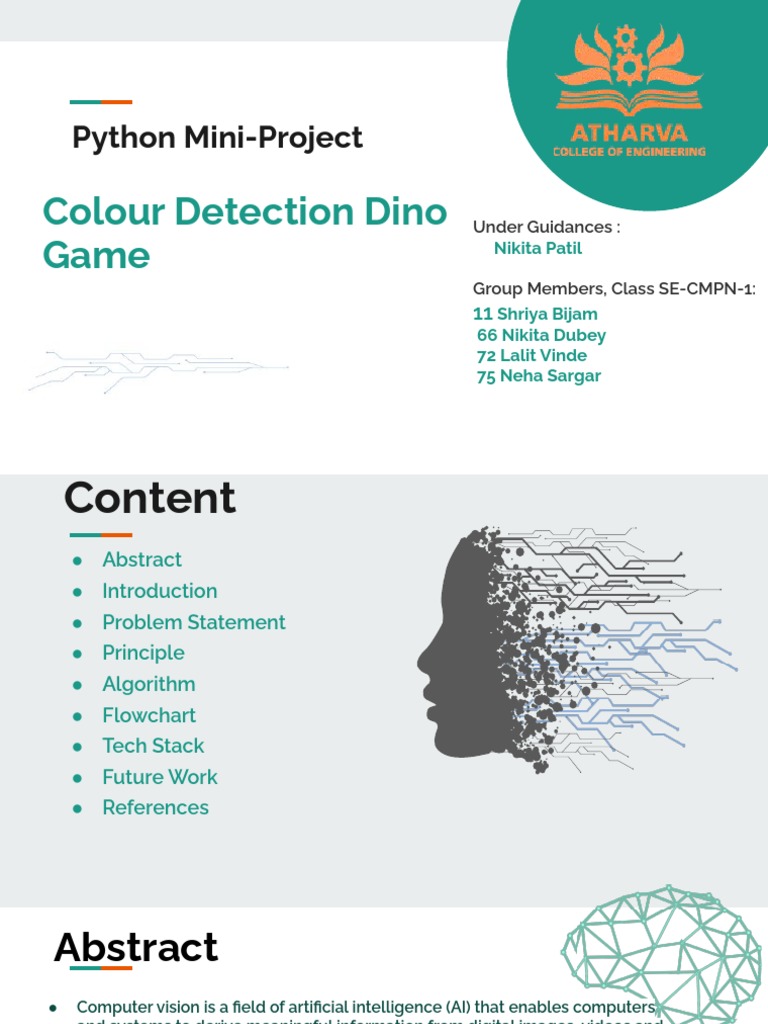 Python Mini-Project PPT SE-CMPN-1 Roll Nos. 11, 66, 72, 75 | PDF | Html ...