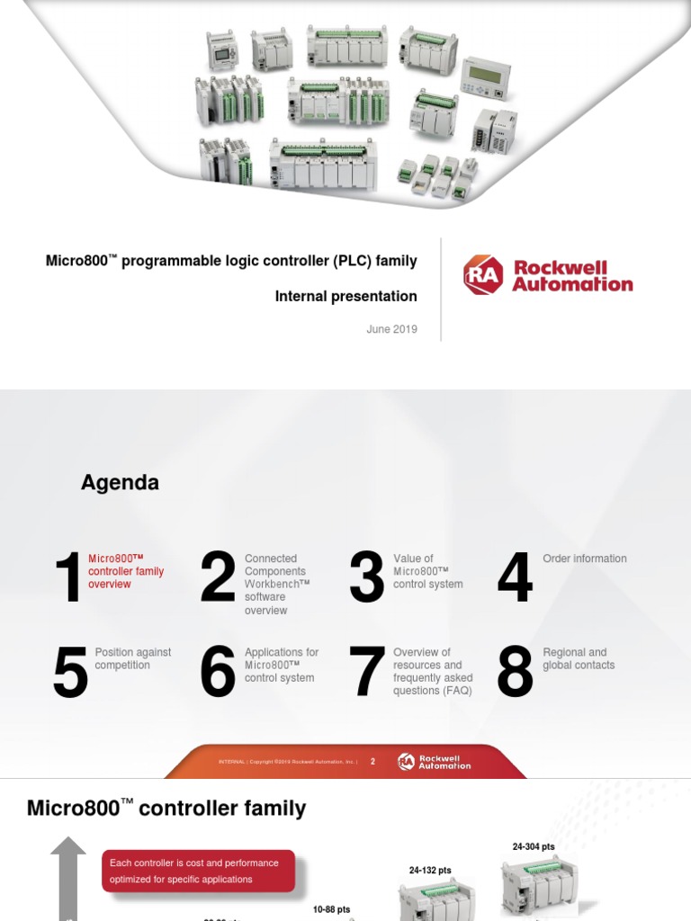 Micro800 PLC Family Internal Technical Presentation | PDF ...