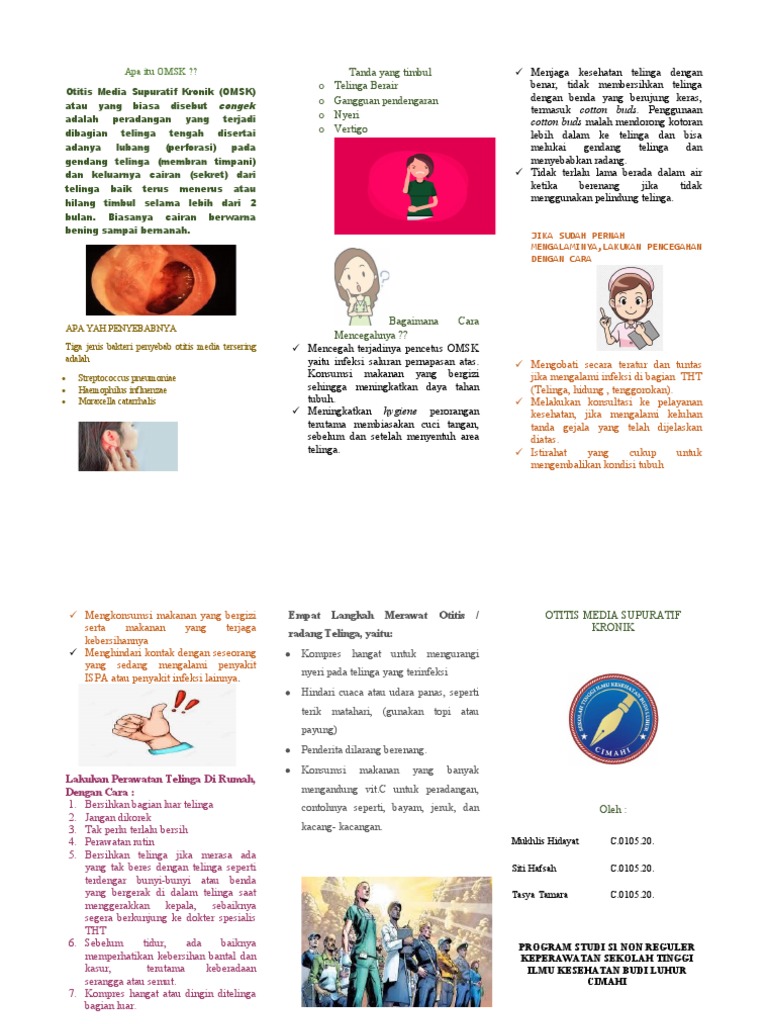 Leaflet Otitis | PDF