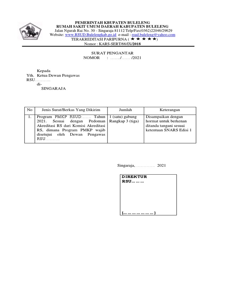 Contoh Program PMKP | PDF