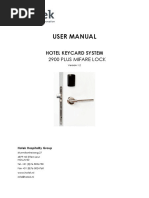 Manual HT22 | PDF | Lock (Security Device) | Electrical Connector
