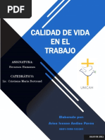 Programa de Calidad de Vida Laboral | PDF | Estrés (biología) | Gestión ...