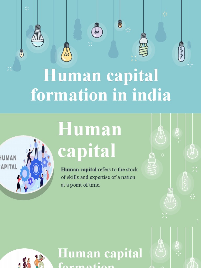 Human Capital Formation | PDF | Human Capital | Capital (Economics)