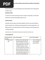 MYP 1 Science Criteria Overview | PDF | Scientific Method | Validity ...