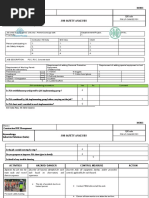 JSA For Bore Hole Drilling | PDF | Personal Protective Equipment | Prevention