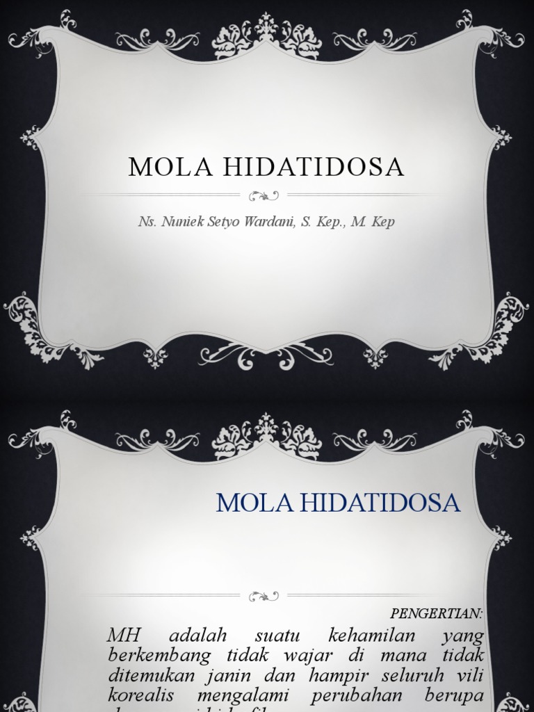 Mola Hidatidosa | PDF | Sains & Matematika