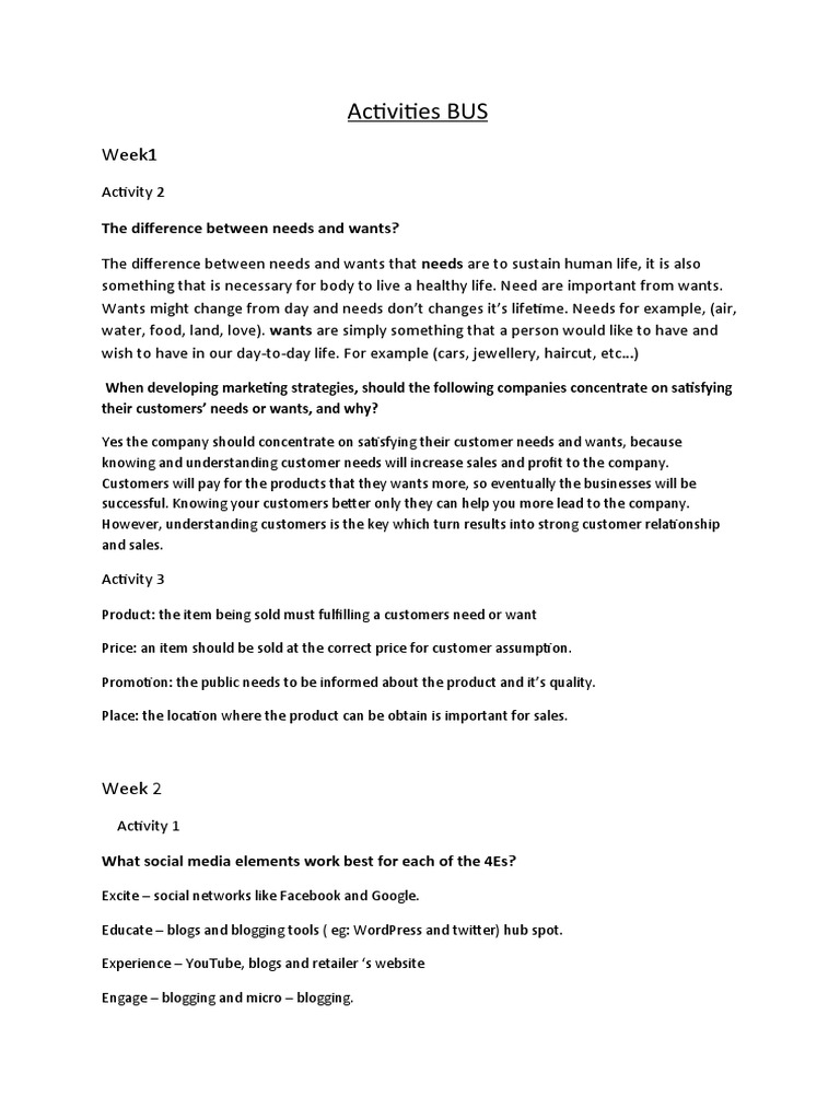 Bus Activities | Download Free PDF | Popular Culture & Media Studies ...