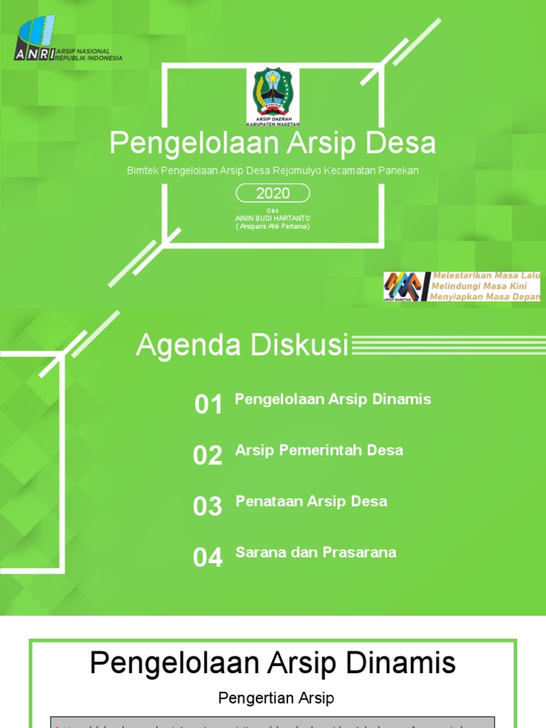 Pengelolaan Arsip Desa | PDF