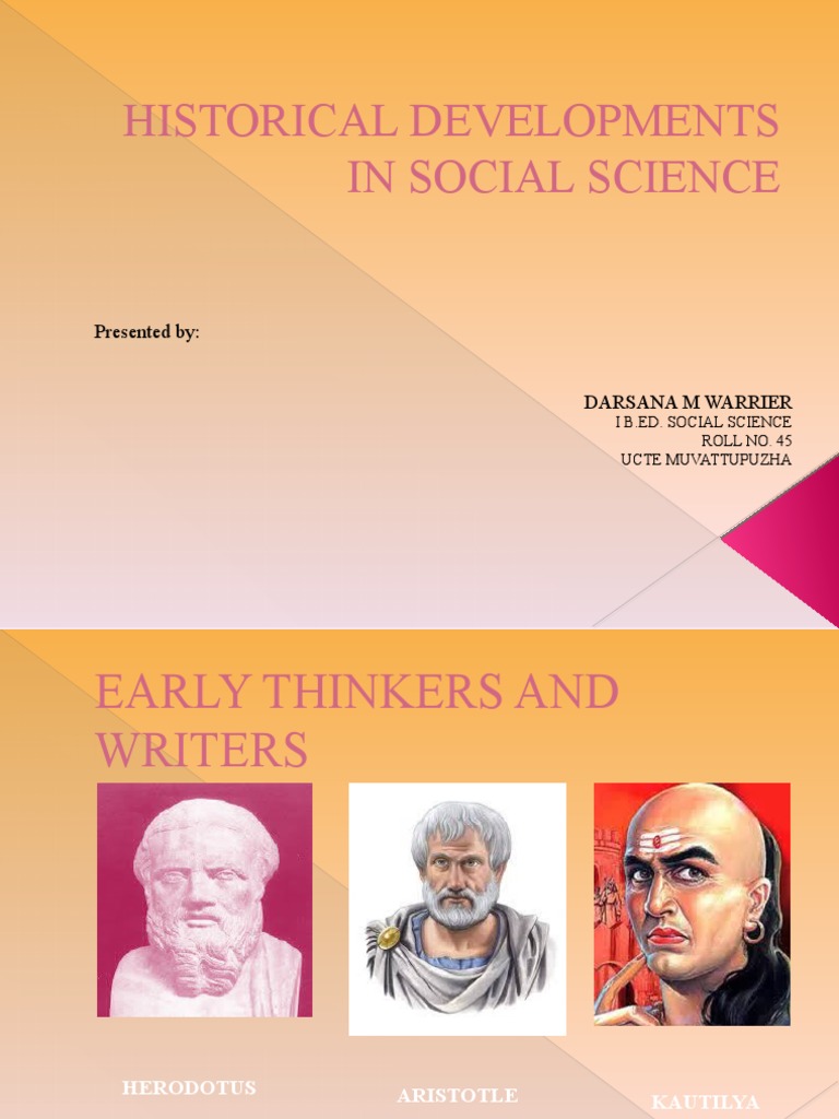 The Evolution of Social Science: From Early Thinkers to Modern ...