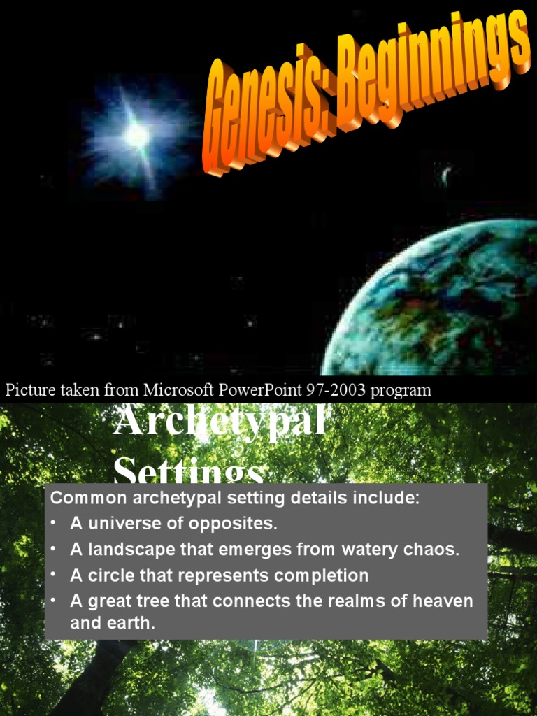 Genesis Creation | PDF | Genesis Creation Narrative | Religious Belief ...