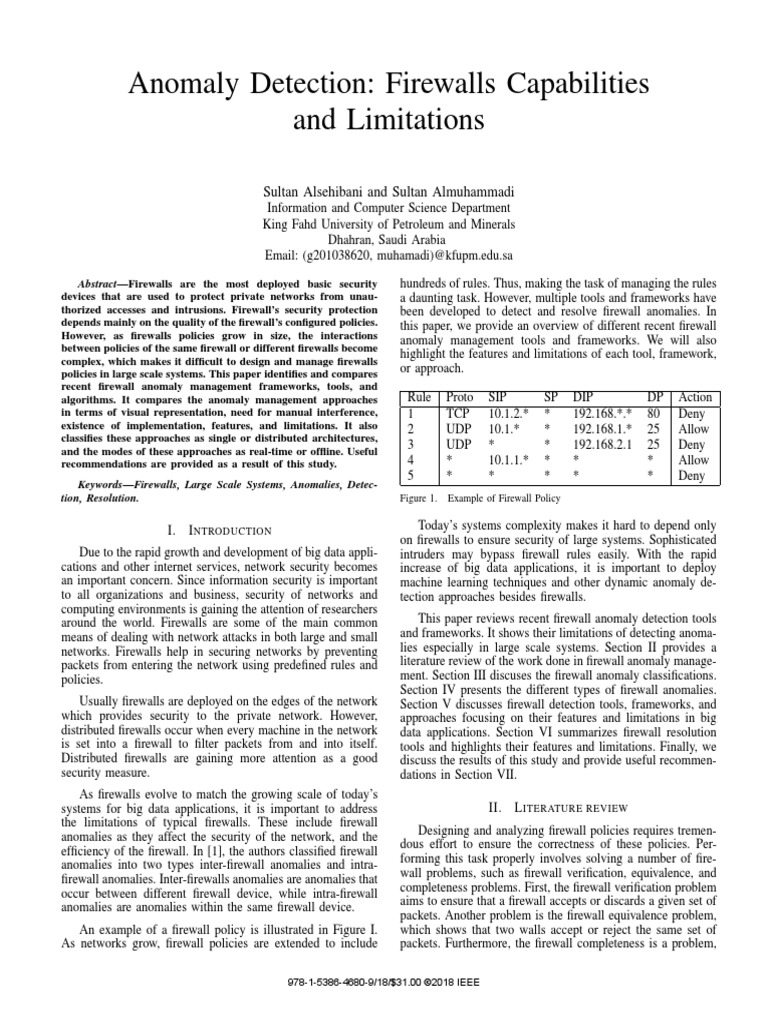 Integrating Anomaly Detection Algorithms For Proactive Threat Identifi – peerdh.com
