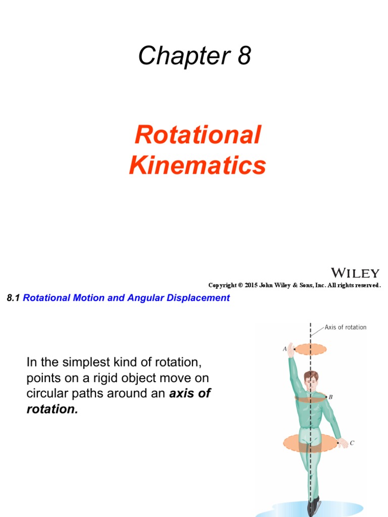 Rotational Kinematics Pdf Rotation Around A Fixed Axis Acceleration