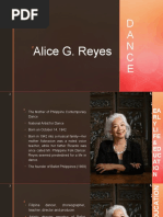 ALICE GARCIA REYES (Born October 14, 1942) | PDF | Dances | Philippines