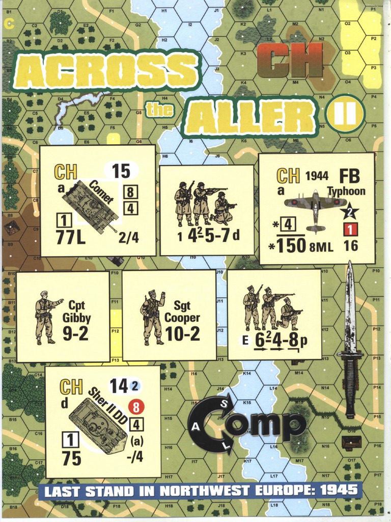 ASL Across The Aller II (No Maps, Counters) TRIMMED | PDF