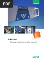 MSA Fixed Gas & Flame Detection Overview | PDF | Oxide | Chemistry