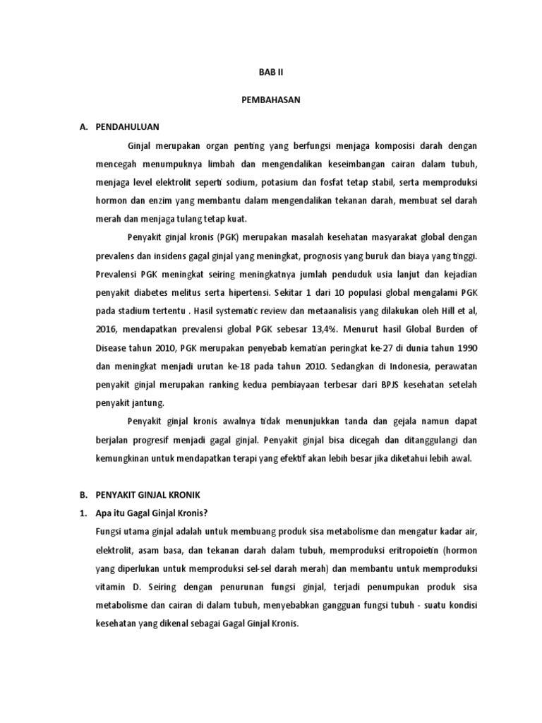 BAB II Pembahasan | PDF