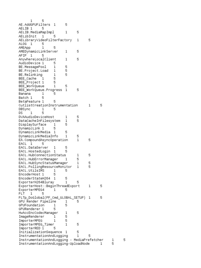 Trace Database | PDF | Computing | Software
