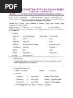 Contoh SOAP Kehamilan Trimester I | PDF