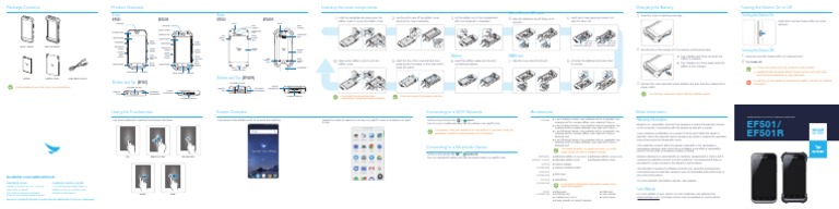(Quickguide) Ef501 Ef501r en | PDF | Battery Charger | Usb