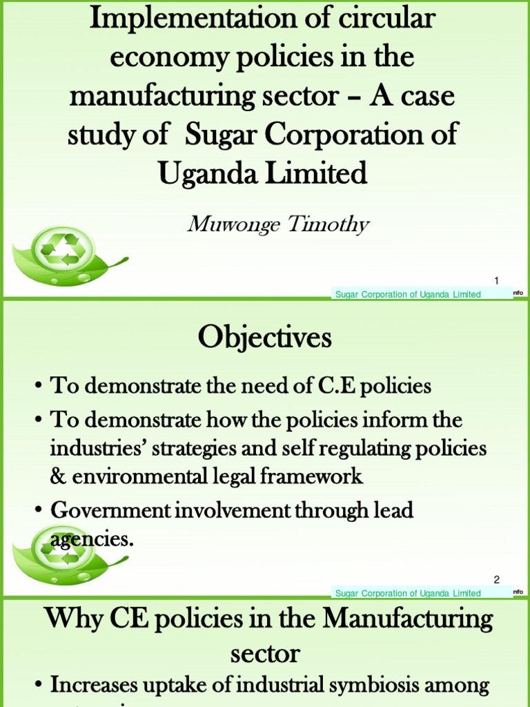 Icep - Uganda Case Study | PDF | Sugarcane | Waste
