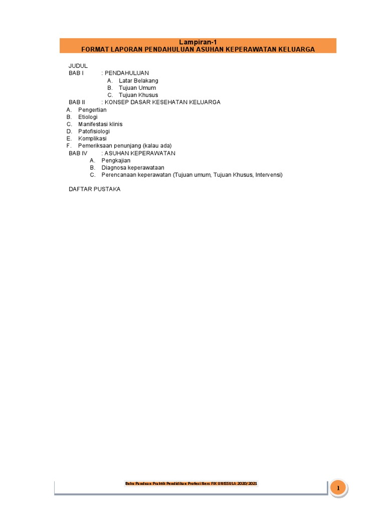 Buku Panduan Stase Keluarga Profesi Ners 13-Dikonversi | PDF