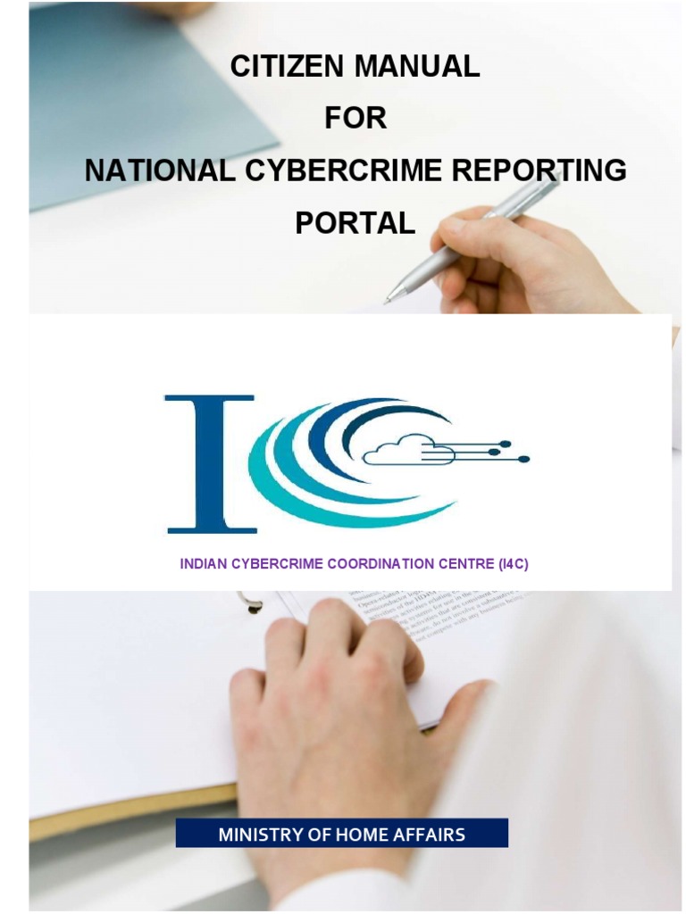 Citizen Manual FOR National Cybercrime Reporting Portal: Ministry of ...