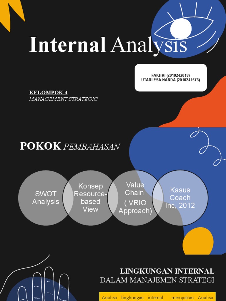 Kelompok 4 (Internal Analysis) | PDF