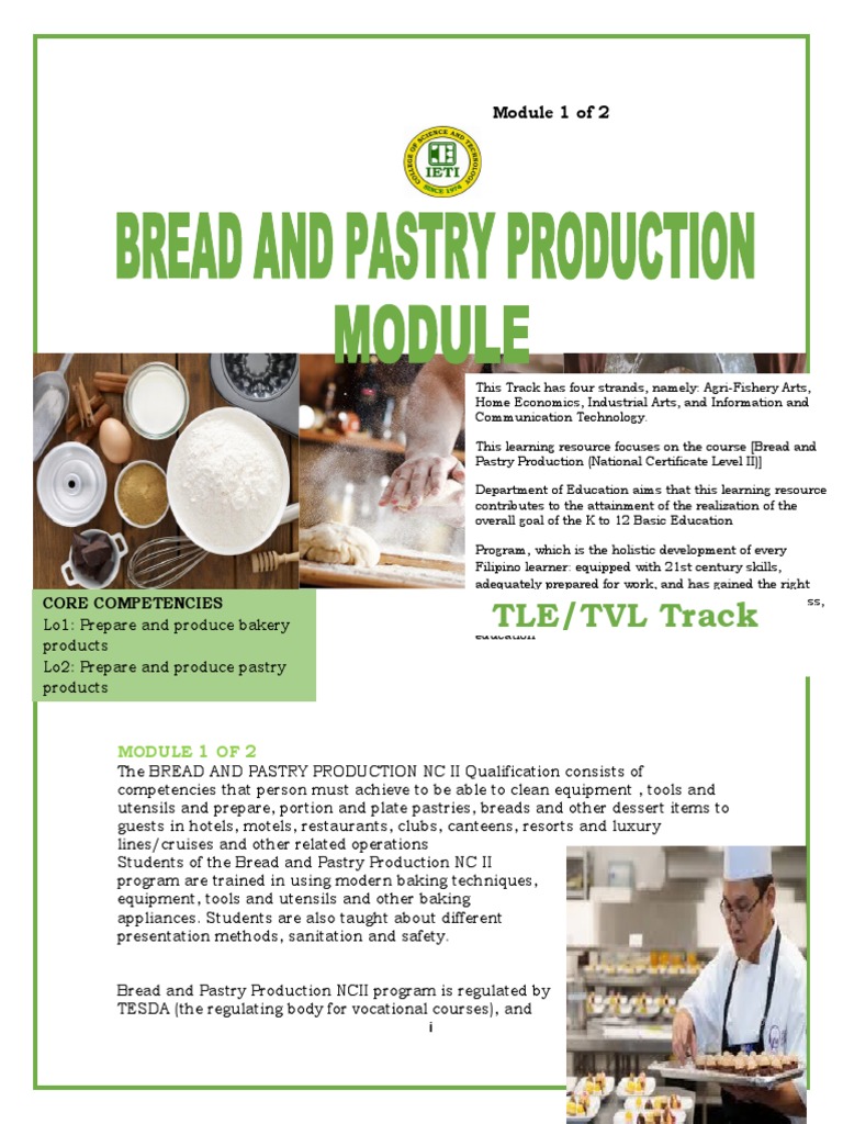 BPP Module 1 | PDF | Dough | Baking