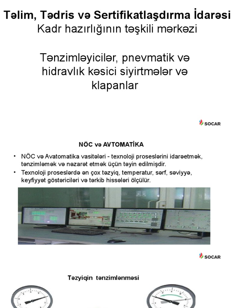 TƏNZİMLƏYİCİ | PDF