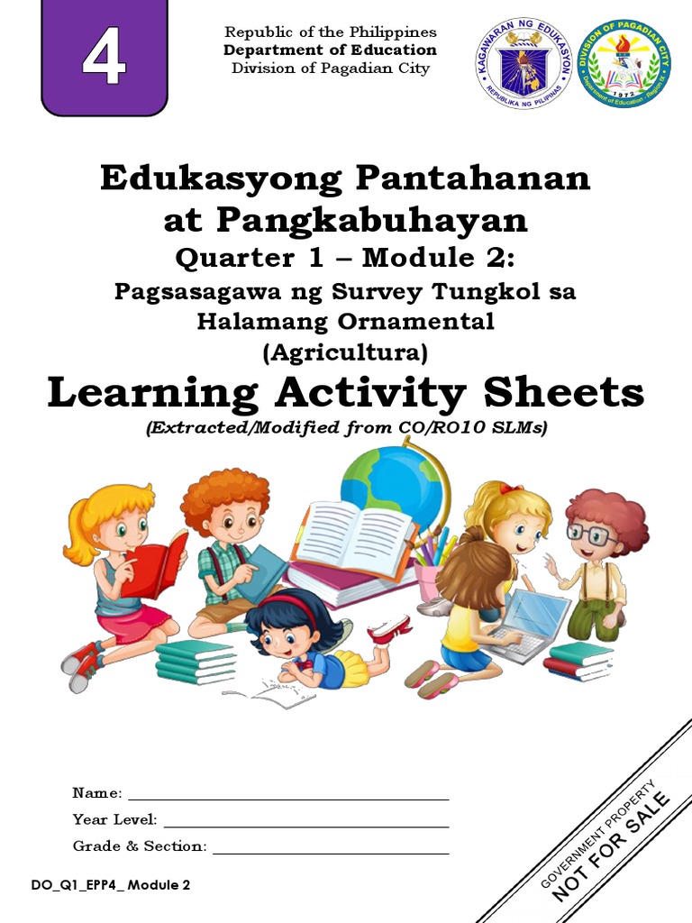 EPP4 Q1 Module 2 | PDF