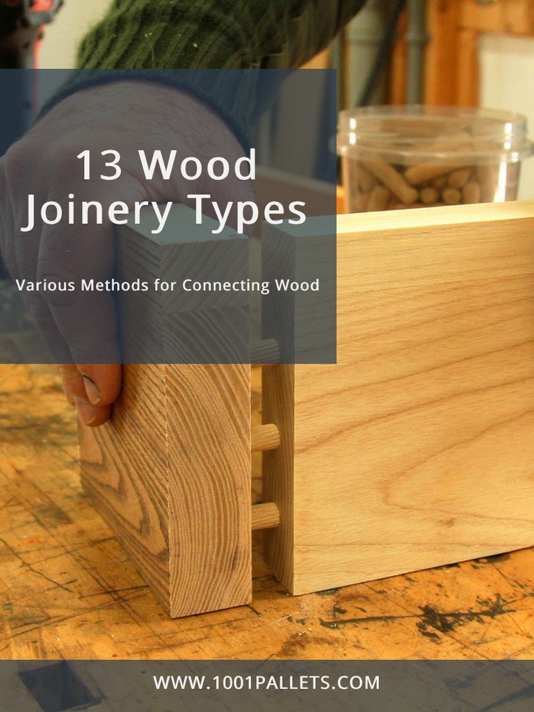DIY Tutorial 13 Wood Joinery Types | Download Free PDF | Woodworking ...