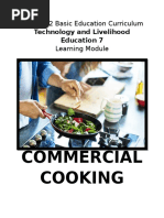 K To 12 Commercial Cooking Learning Module | PDF | Housekeeping ...