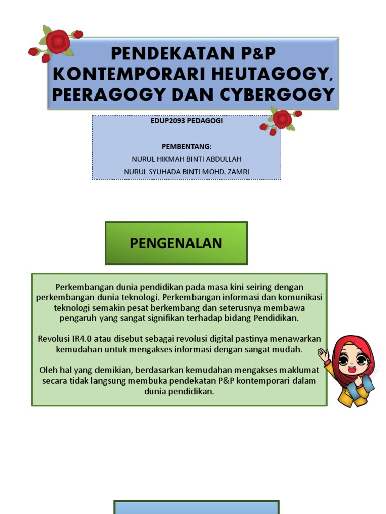 Pendekatan Heutagogy, Peeragogy, Cybergogy | PDF