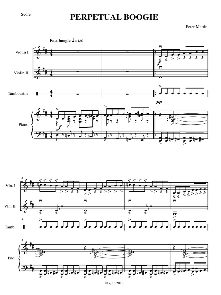 Peter Martin - Perpetual Boogie | PDF | Voix humaine | Lexicologie