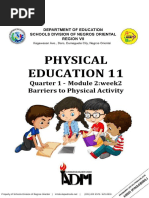P.E. and Health 11 Quarter 2 Module 2 | PDF | Physical Fitness ...