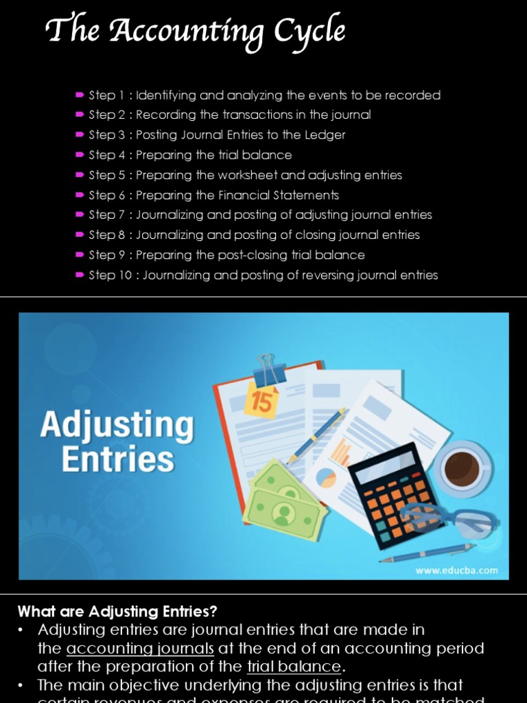 PDF Week 11 Adjusting Entries | PDF | Debits And Credits | Depreciation