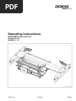 Demag DKUN Hoist Operating Manual | PDF | Electrician | Safety