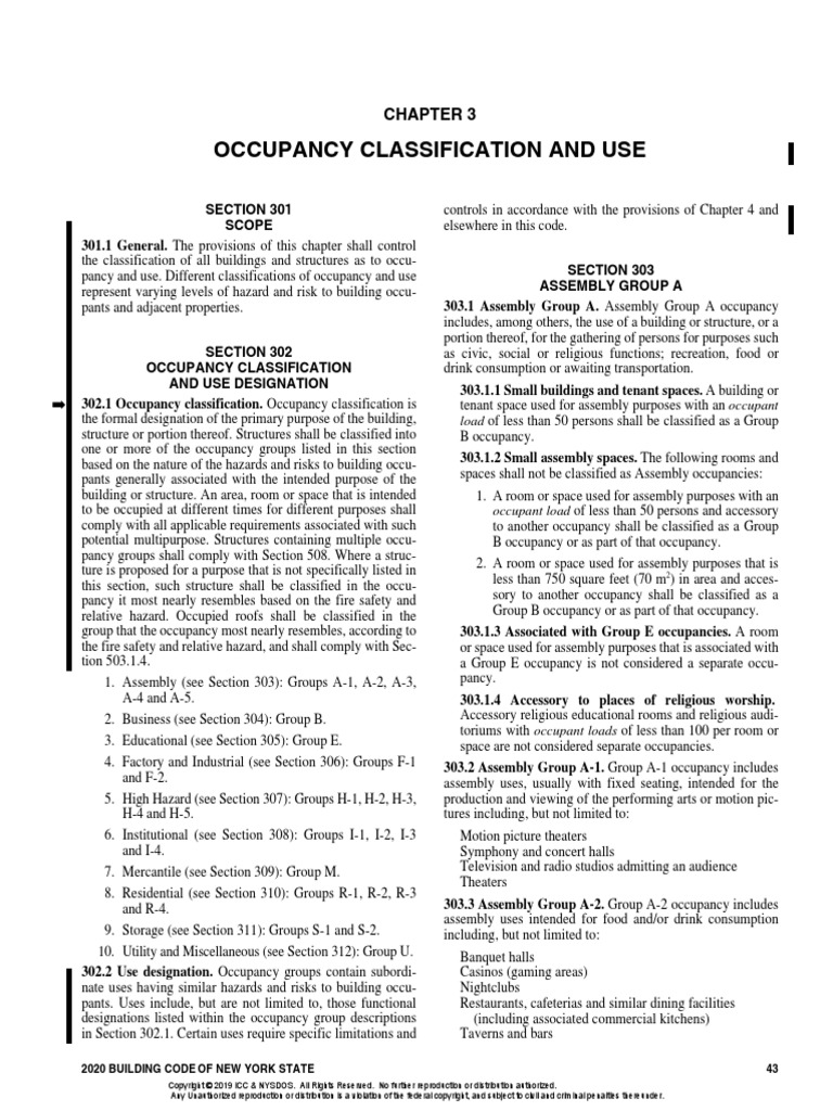 10 Chapter 3 Occupancy Classification An | PDF | Fire Safety | Fuels