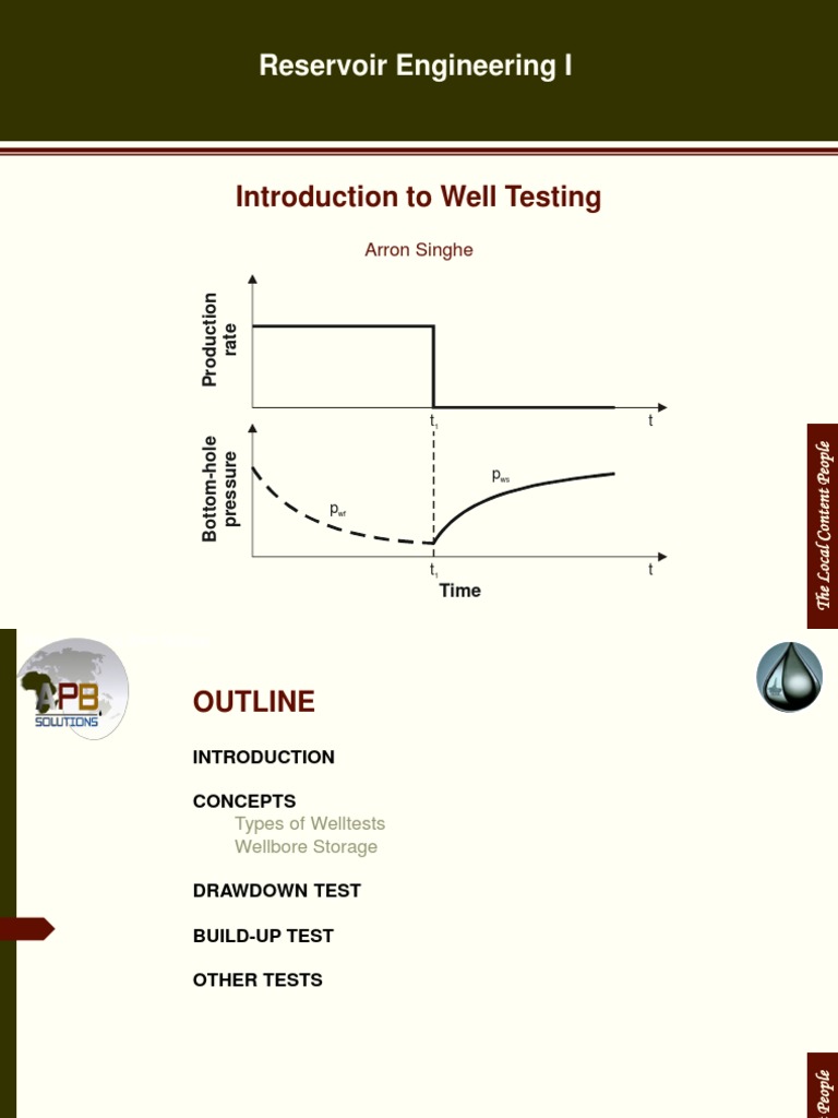 Reservoir Engineering I: Introduction To Well Testing | PDF | Fluid ...