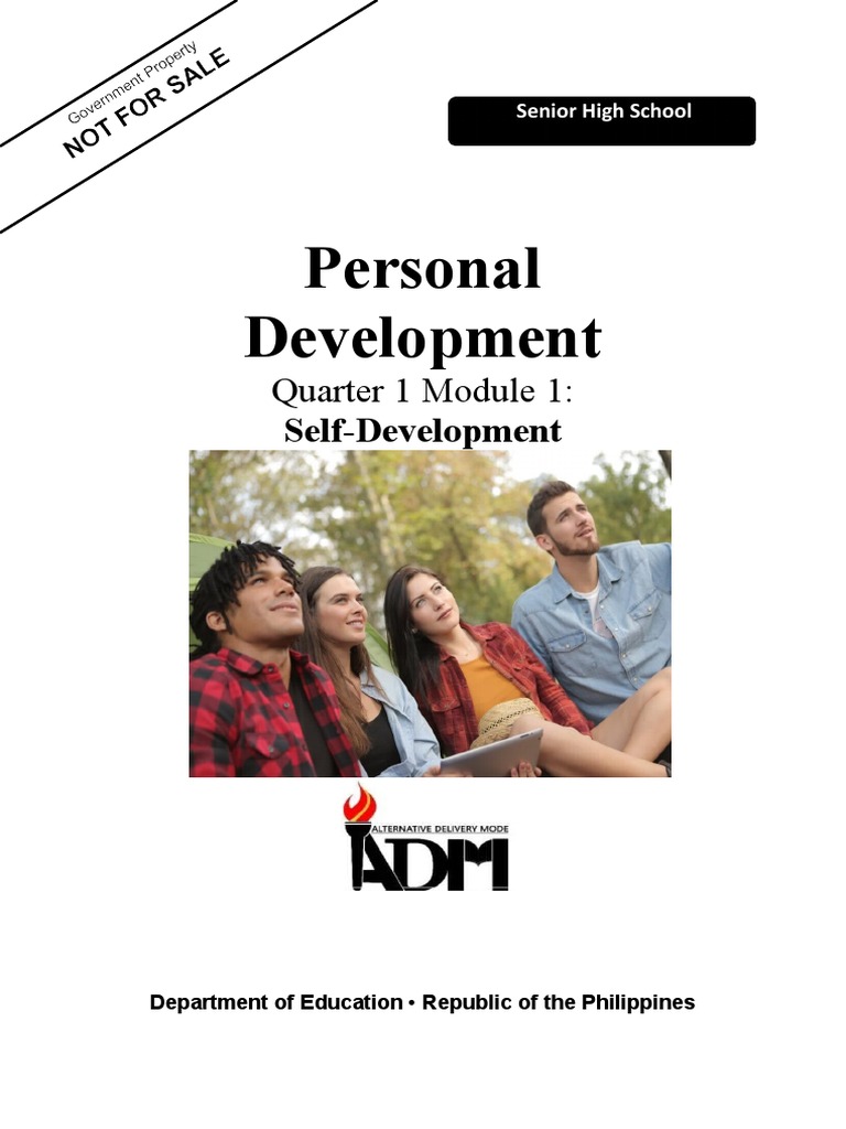 Personal Development: Quarter 1 Module 1 | PDF | Learning ...