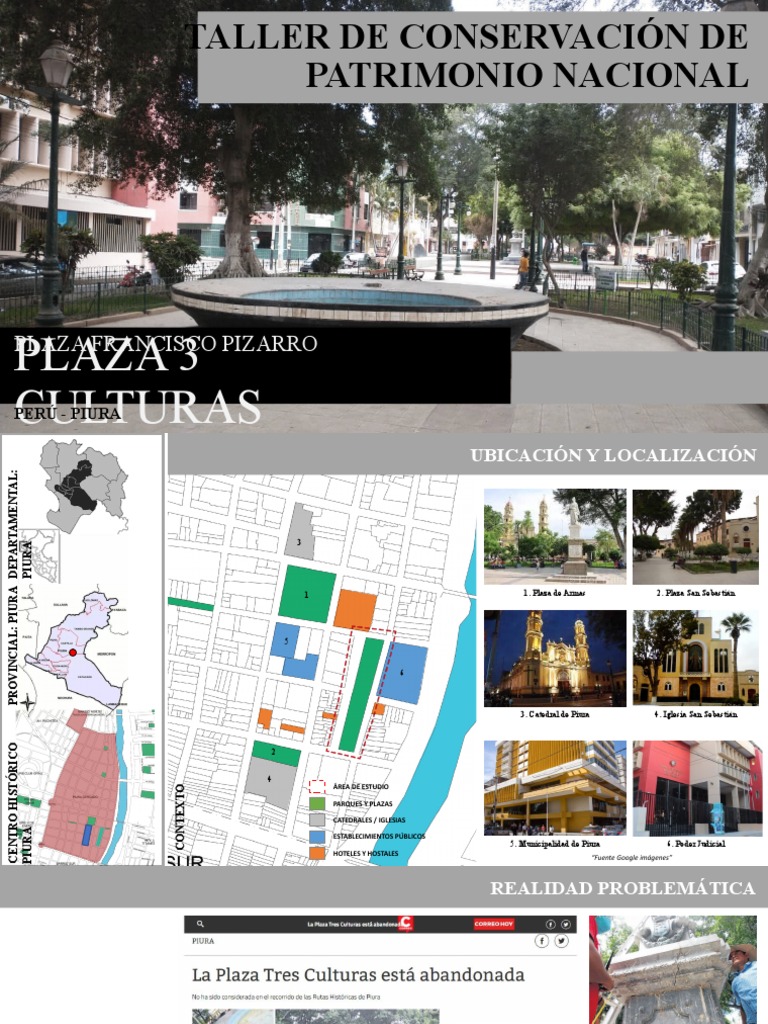 Restauración de la Plaza Tres Culturas | PDF
